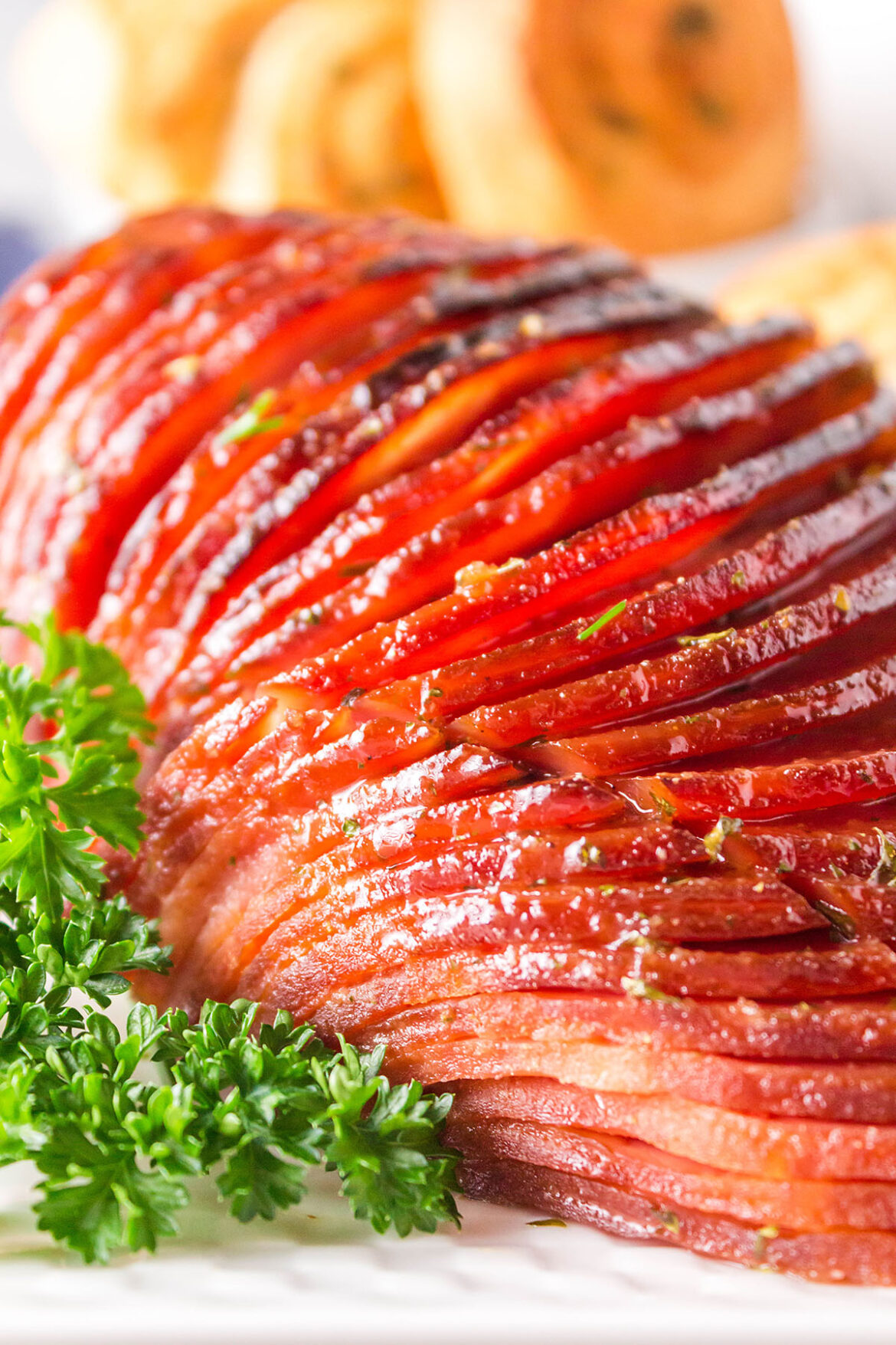 Honey Glazed Air Fryer Ham | Airfried.com