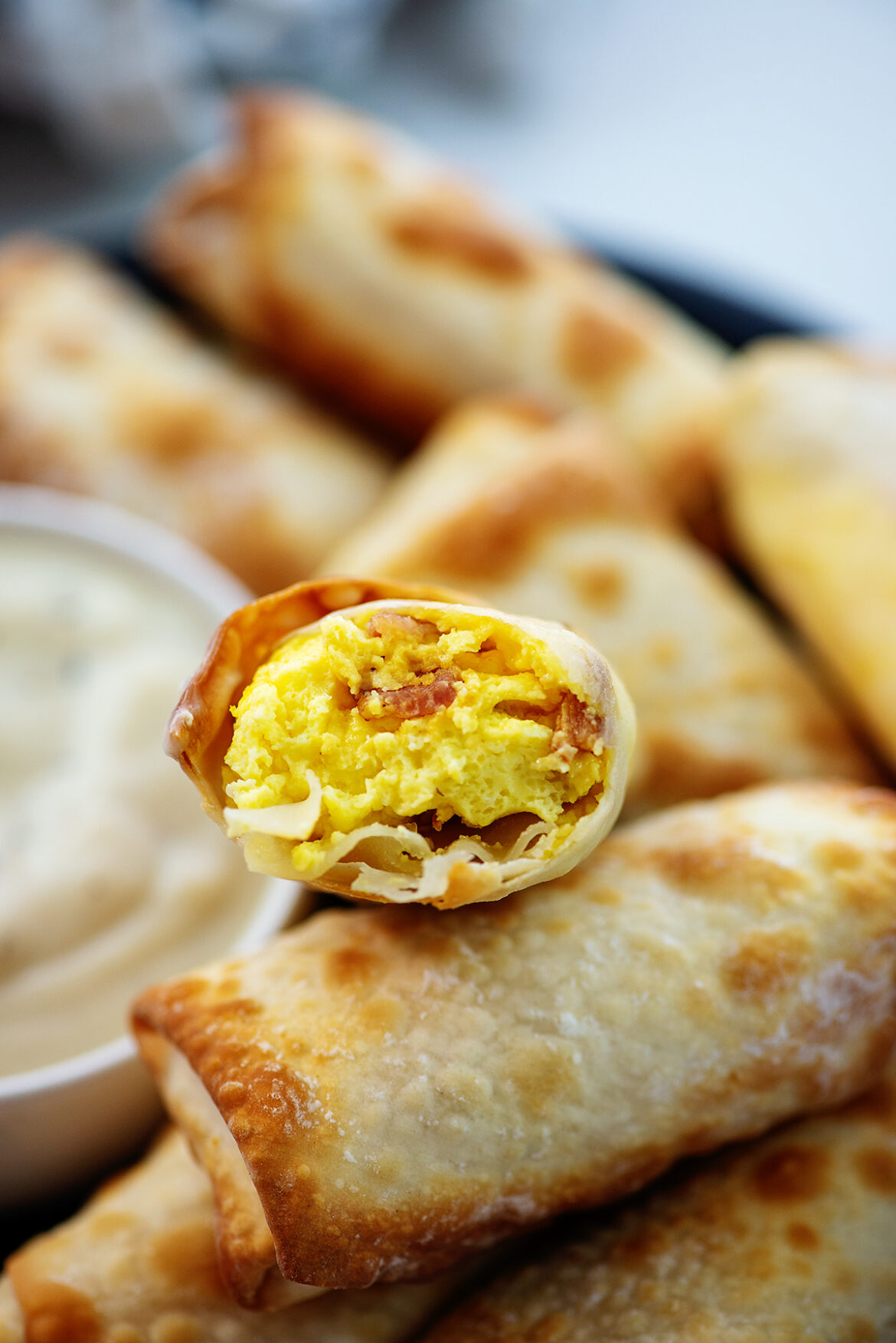 Easy to Make Breakfast Egg Rolls | Airfried.com