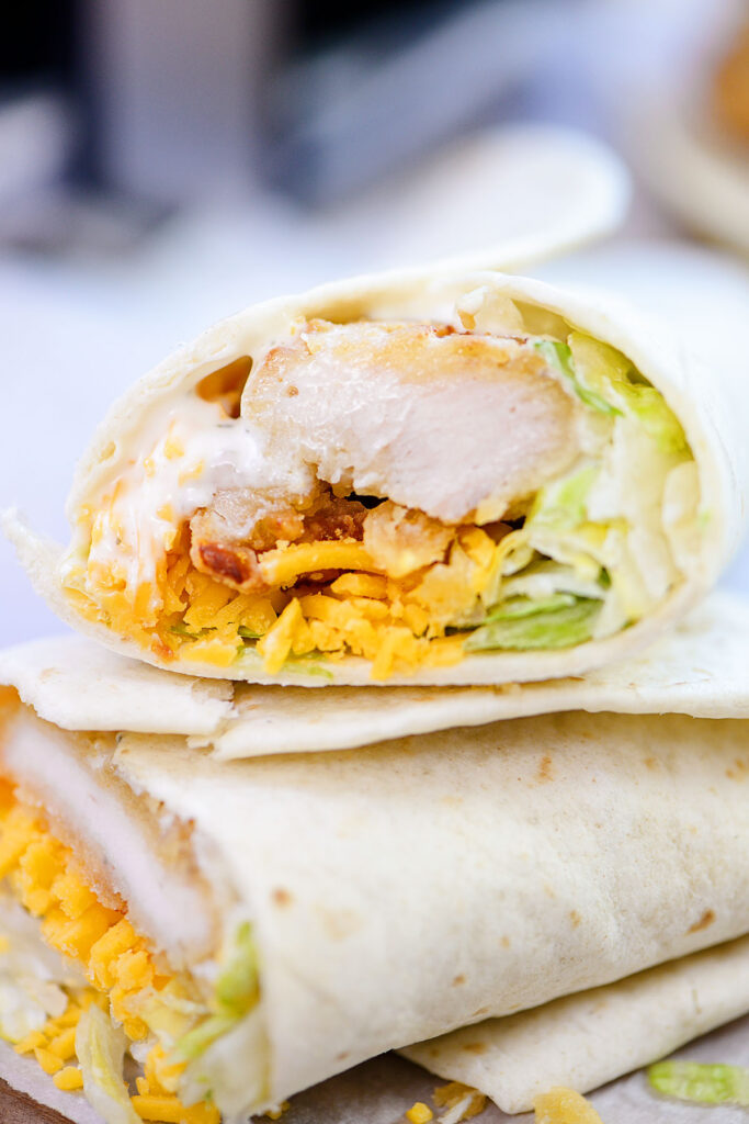 Air Fryer Chicken Snack Wrap | AirFried.com