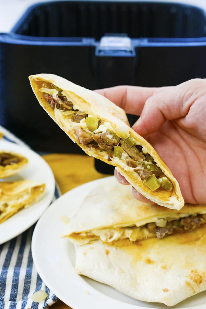 Philly Cheese Steak Crunch Wrap | AirFried.com