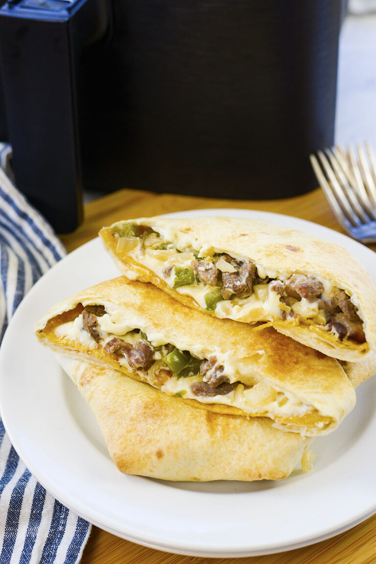 Philly Cheese Steak Crunch Wrap | AirFried.com