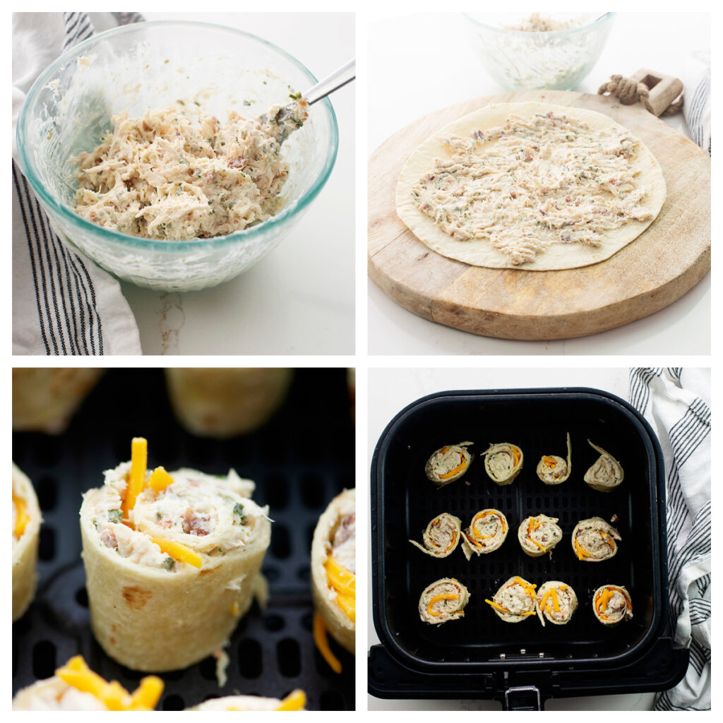 Crack Chicken Pinwheels | AirFried.com