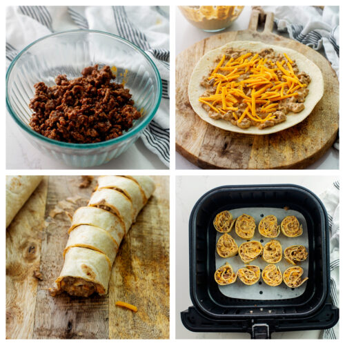 Crispy Taco Pinwheels | AirFried.com