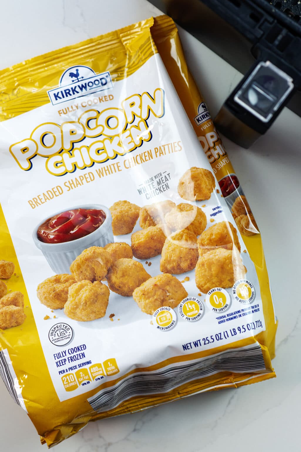 Easy Frozen Air Fryer Popcorn Chicken | AirFried.com