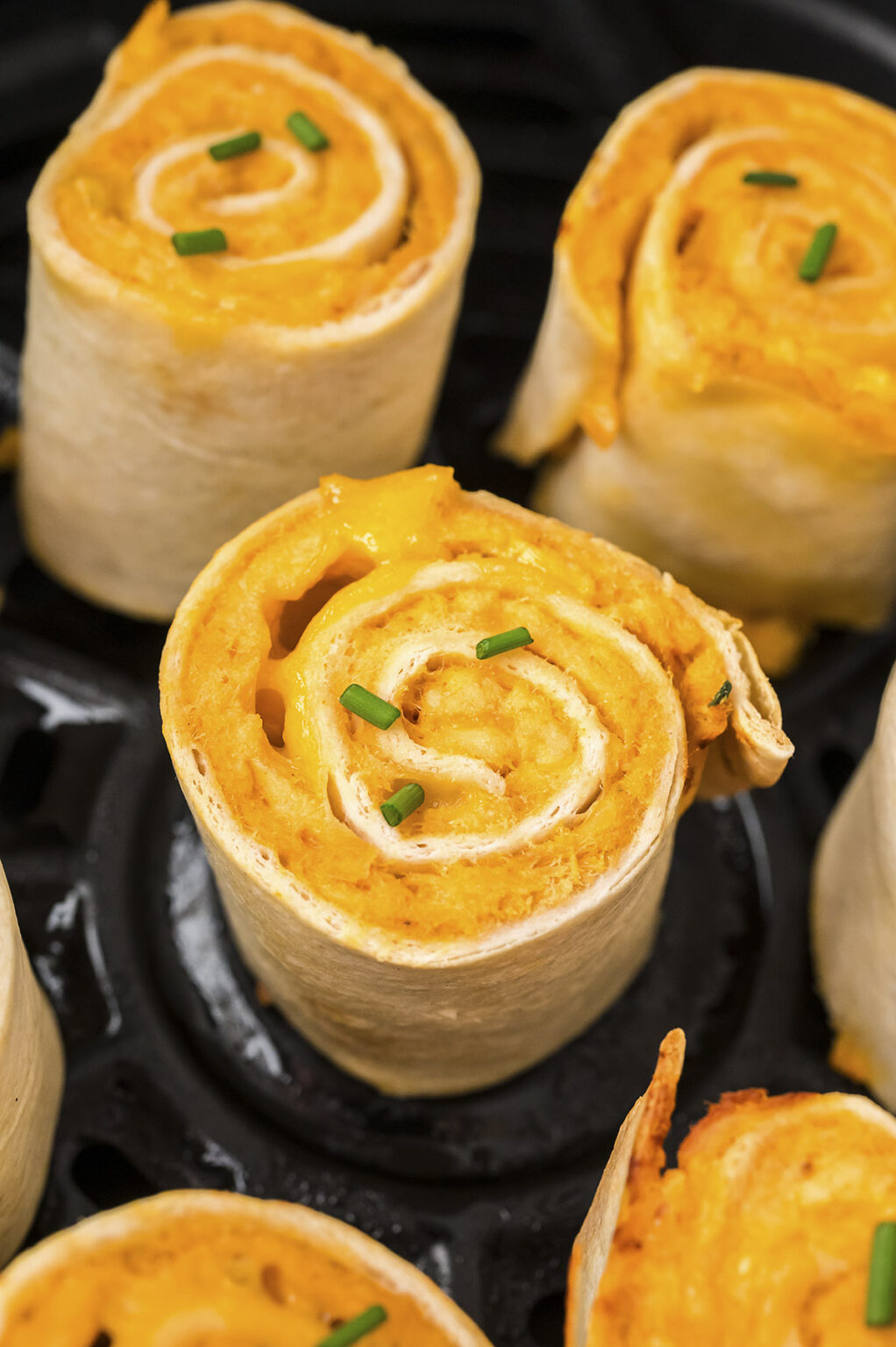 Buffalo Chicken Pinwheels | AirFried.com